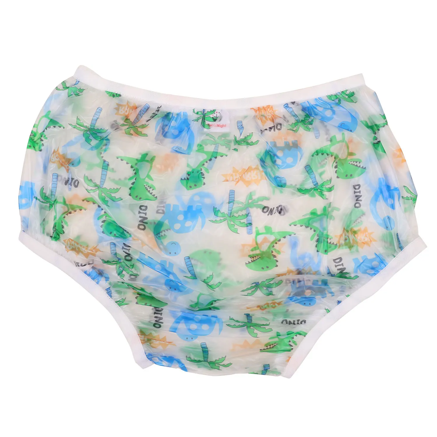 New-print-Adult-Baby-Waterproof-Pants-ABDL-PVC-Diaper-Incontinence-Pull ...