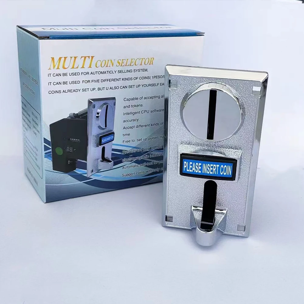 616 Multi Coin Acceptor Electronic Roll Down Coin Acceptor Selector ...