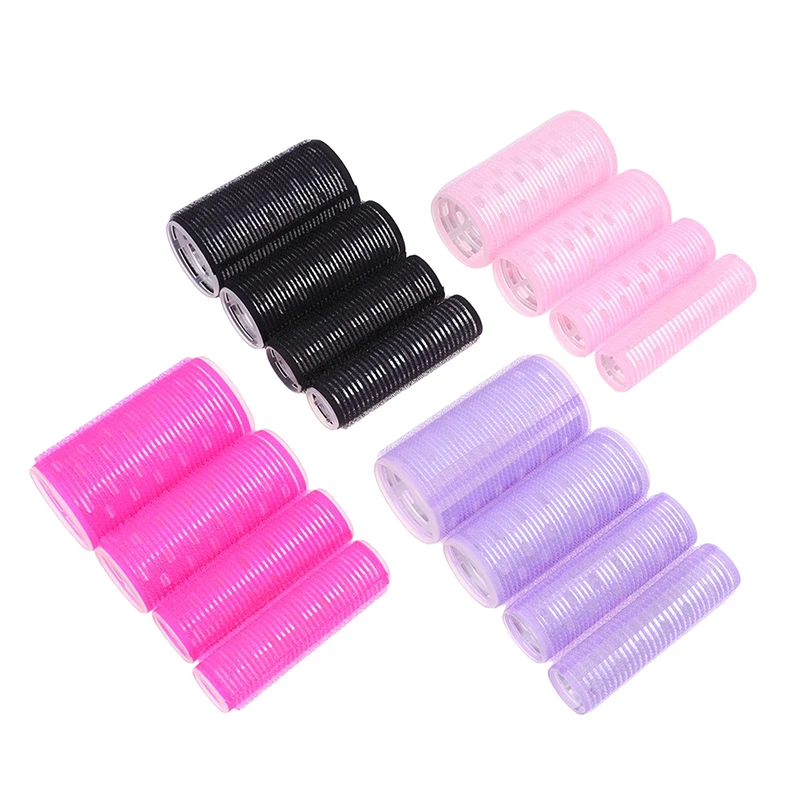 Self Grip Magic Hair Curlers Different Size Self adhesive DIY Magic ...