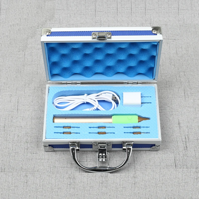 Ophthalmic electrocoagulator hemostatic pen cautery rechargeable double ...