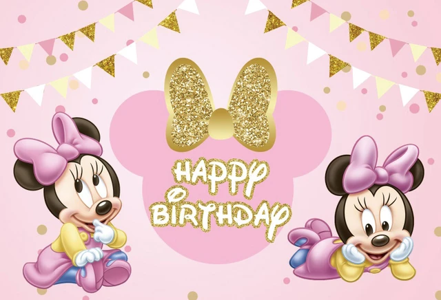 Minnie Mouse Birthday Wallpaper