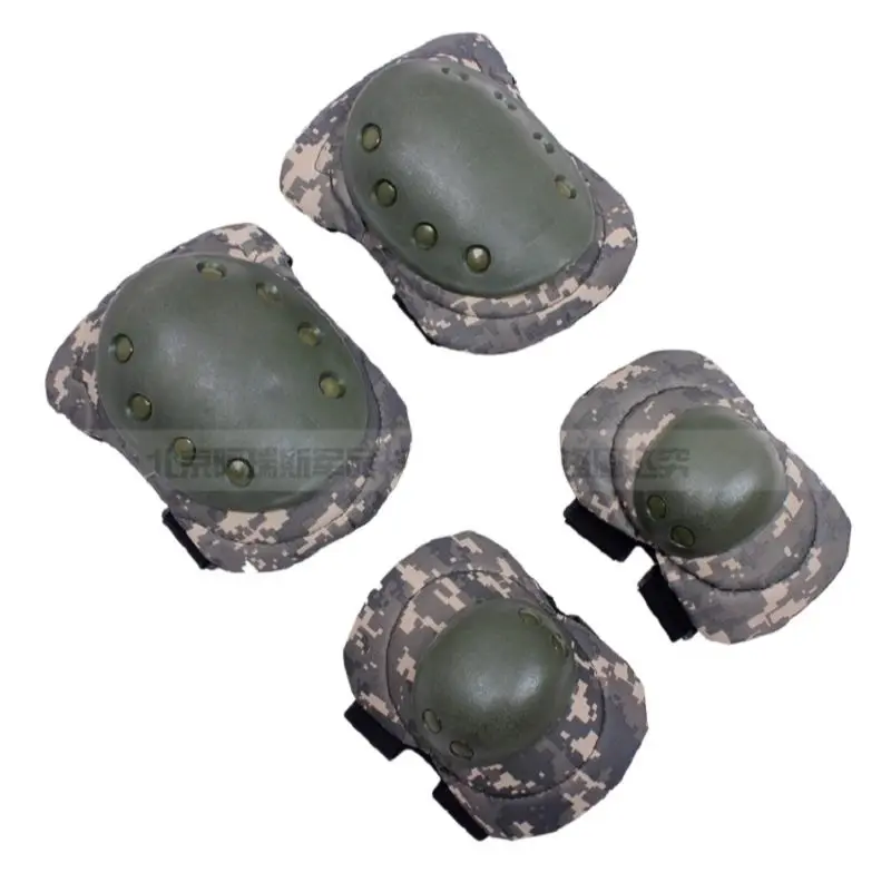 Soft-Rubber-Eva-Tactical-Protective-Equipment-Camouflage-Knee-and-Elbow ...
