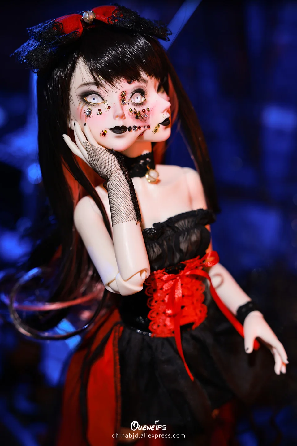 Mio 1/4 Bjd doll ShugaFairy Face Double-sided Modeling Handcrafted ...