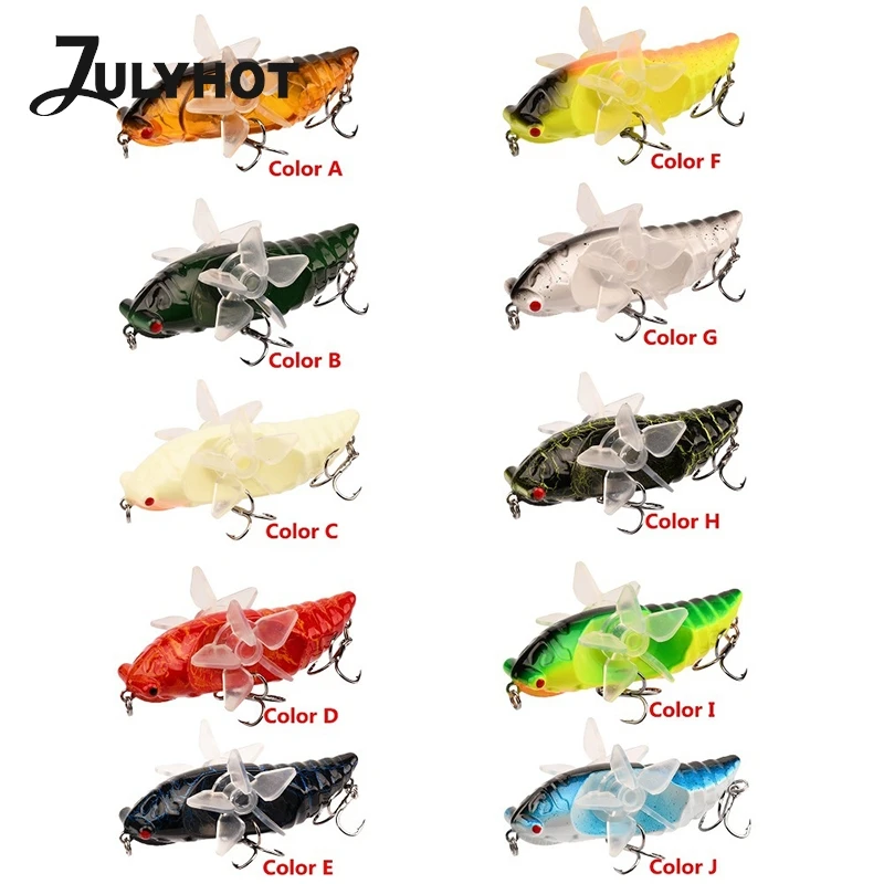 1PC-Bionic-Cicada-Hard-Fish-Lure-Spinning-Fishing-Bait-with-Propeller ...