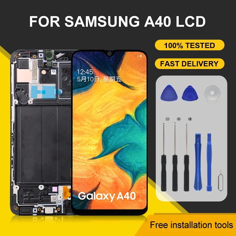 Wholesale-5-9-inch-A405-Display-For-Samsung-Galaxy-A40-Lcd-Touch-Screen ...