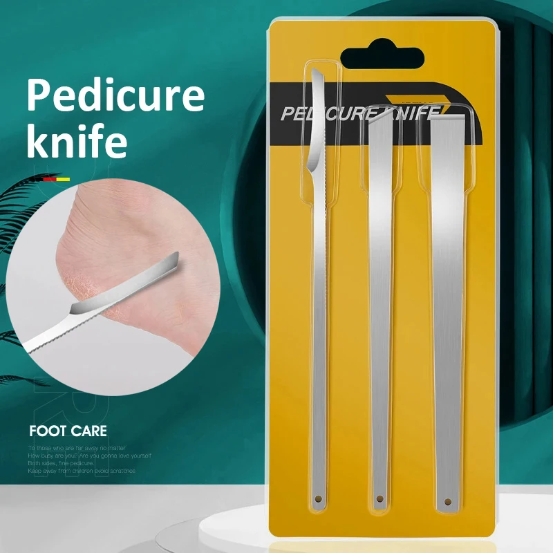 3-pcs-set-Pedicure-Knife-Set-Professional-Ingrown-Toenail-Foot-Care ...