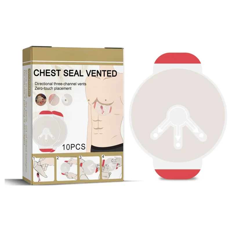 10-20-packs-of-safety-survival-first-aid-trauma-stickers-chest-seals ...