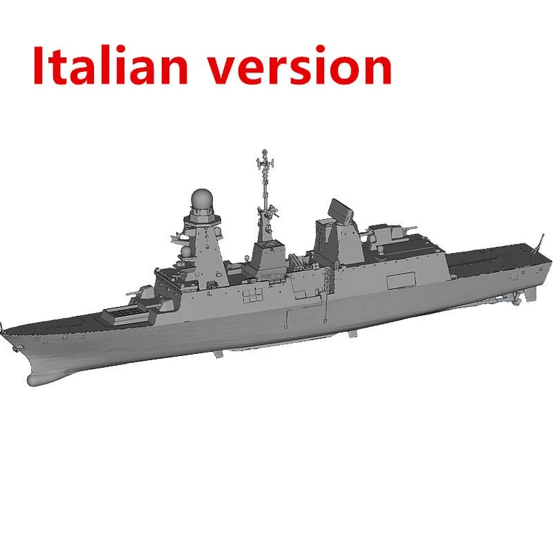 French Italian Horizon Class Destroyer 1/2000/1250/700 Resin 3D Printed ...
