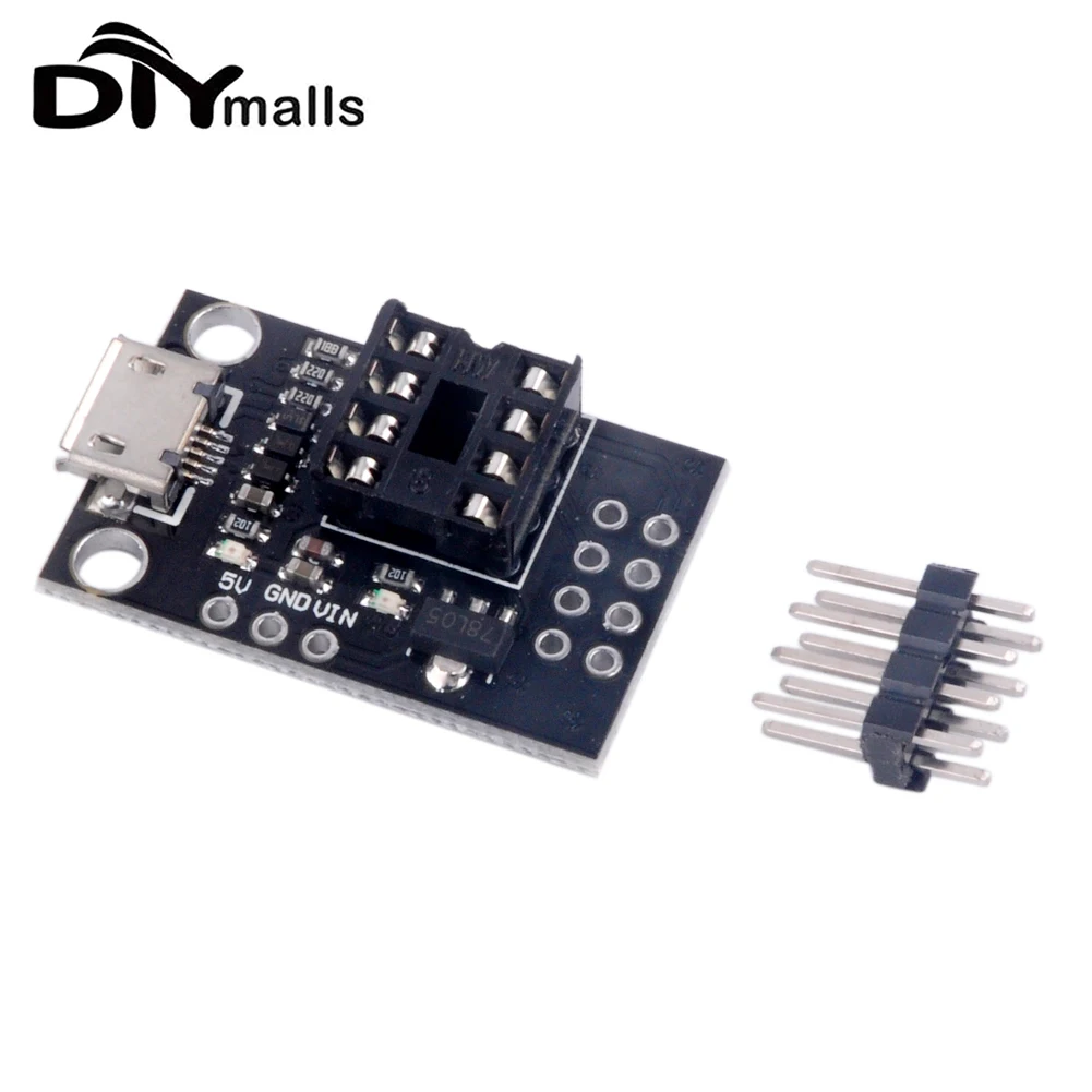 Development-Programming-Bare-Board-for-ATtiny13A-ATtiny25-ATtiny45 ...