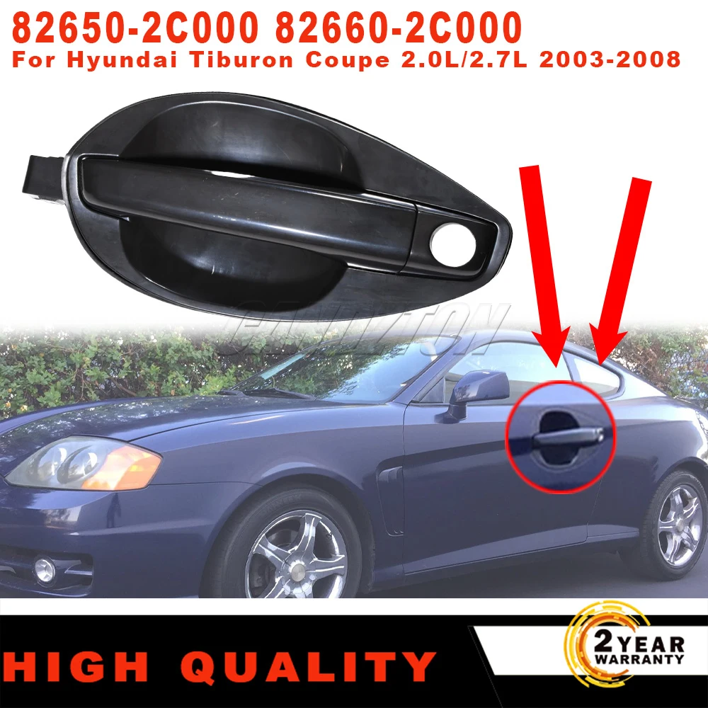 New Front car Door Handle Latch Left+Right 82650-2C000 82660-2C000 For ...
