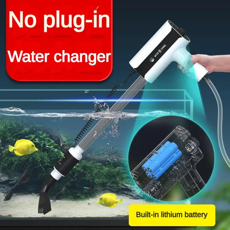 Fish-Tank-Water-Exchanger-Wireless-Electric-Water-Pump-Sand-Washing ...