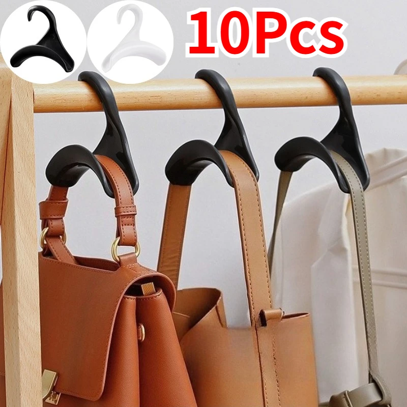 10Pcs Purse Hanger Hooks Bag Rack Holder Handbag Hangers Organizer ...