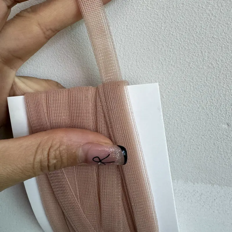 Doubled-Fold-Mesh-Ribbon-For-Bra-DIY-Sewing-Transparent-Corsets-Dress ...
