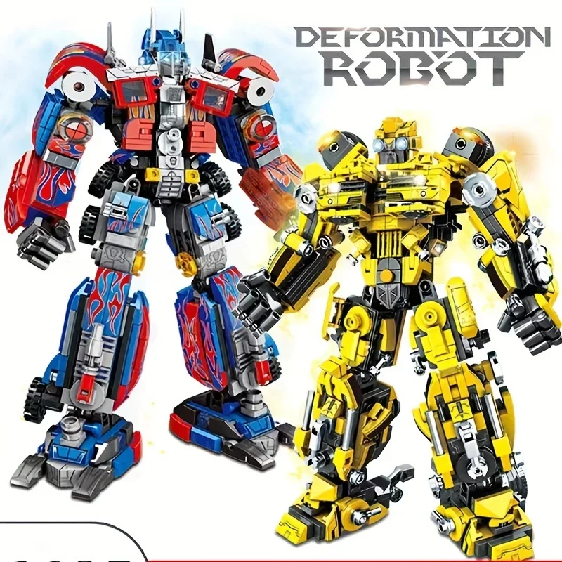 Transforming-Robot-Toy-Car-Model-Action-Figure-Transforming-Robot-Car ...