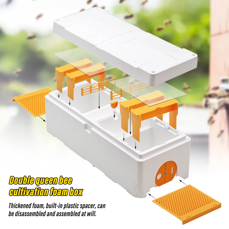 Beekeeping-Hive-Queen-Bee-Box-Multi-Functional-High-Strength-EPS-Foam ...