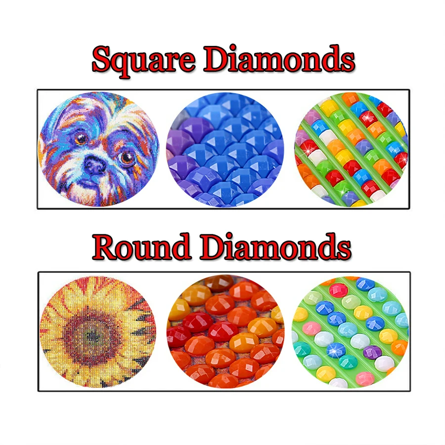 Melting Diamond Drawings