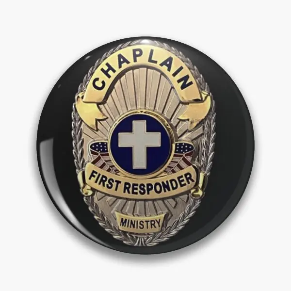 Firsr Responder Chaplain Soft Button Pin Clothes Jewelry Collar Lover ...