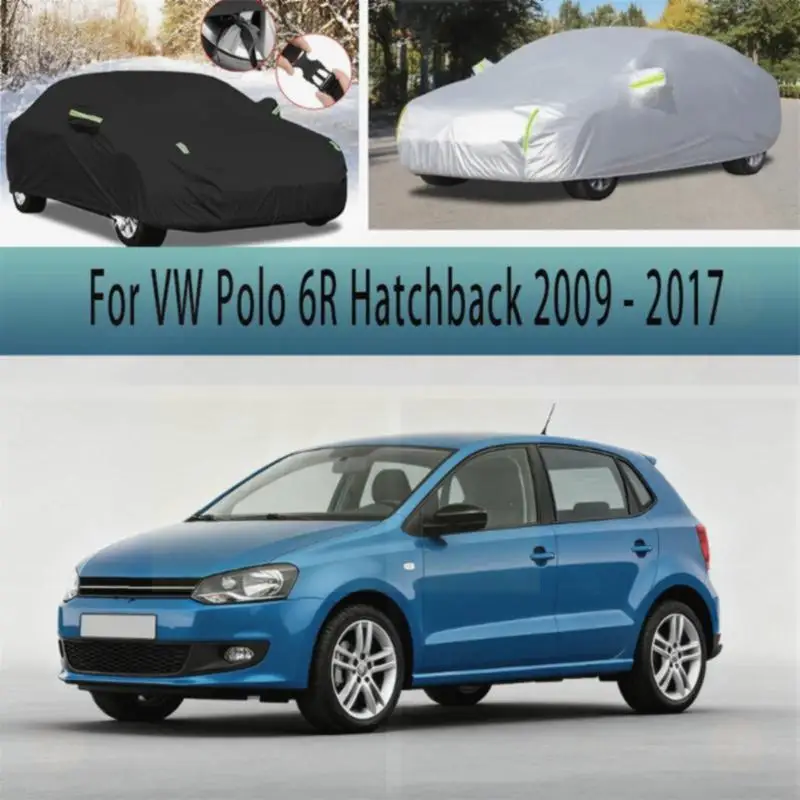 For VW Polo 6R Hatchback 2009 2017 2016 Outdoor Protection Waterproof ...