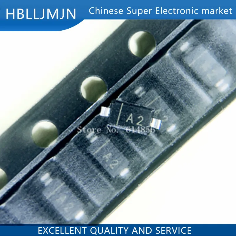 100PCS-1N4148W-SOD-123-1206-SMD-Switch-Diode-1N4148-Marking-A2-T4-1N5819-1N4007-1N4148WS ...