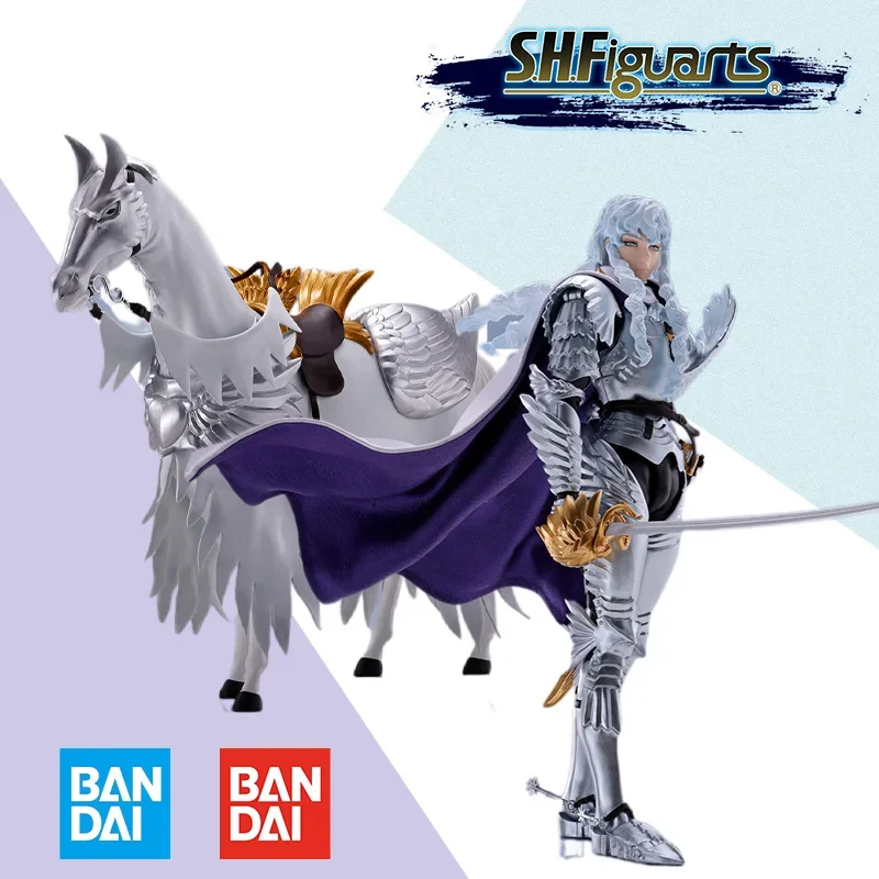 Bandai-figura-Original-de-S-H-SHF-BERSERK-Griffith-hawk-of-Light-modelo ...