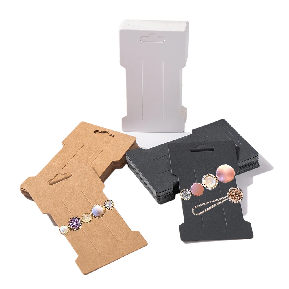 50pcs-Paper-Hair-Bow-Clip-Display-Card-for-Hairband-Hairpins-Hairclips ...