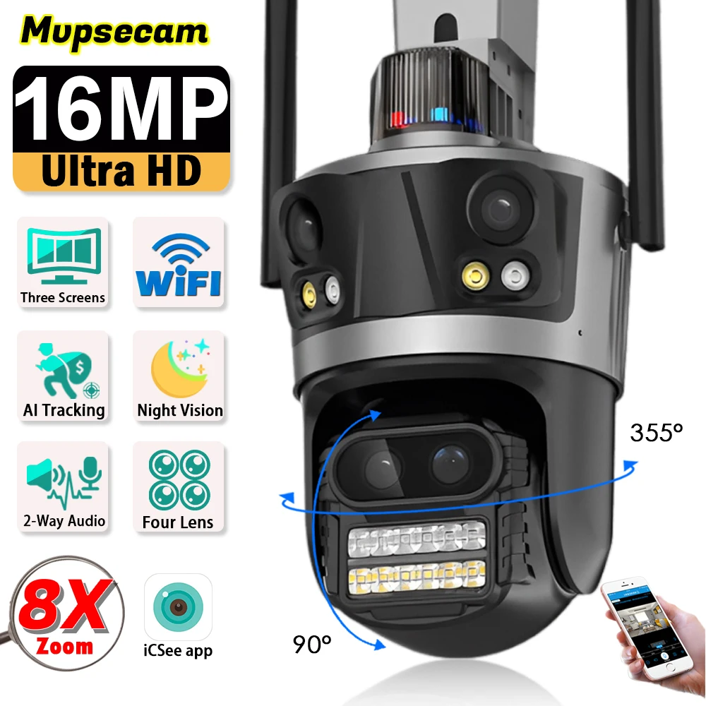 8K-16MP-Video-Surveillance-Camera-WiFi-CCTV-8X-Zoom-Outdoor-Wireless ...