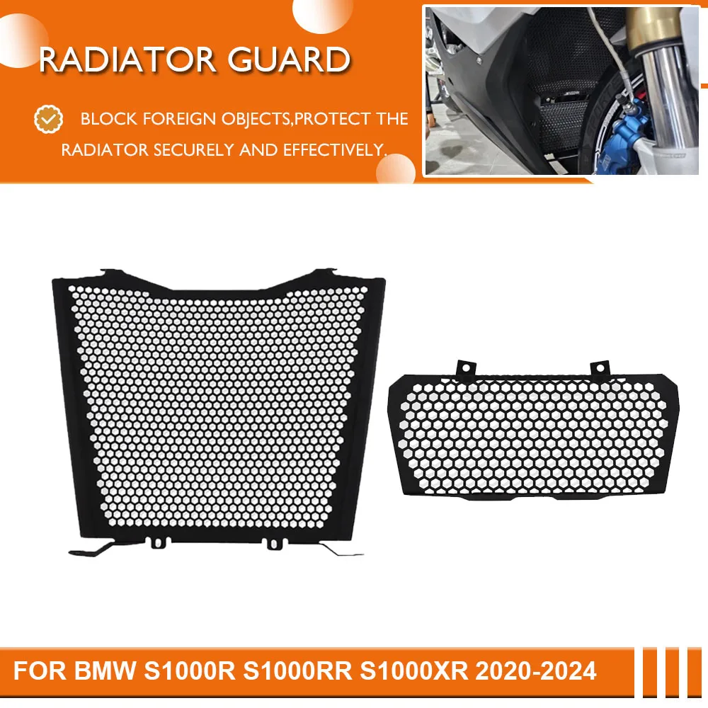 For BMW S1000RR 2025 Motorcycle Radiator Guard Protection Cooler Grill ...