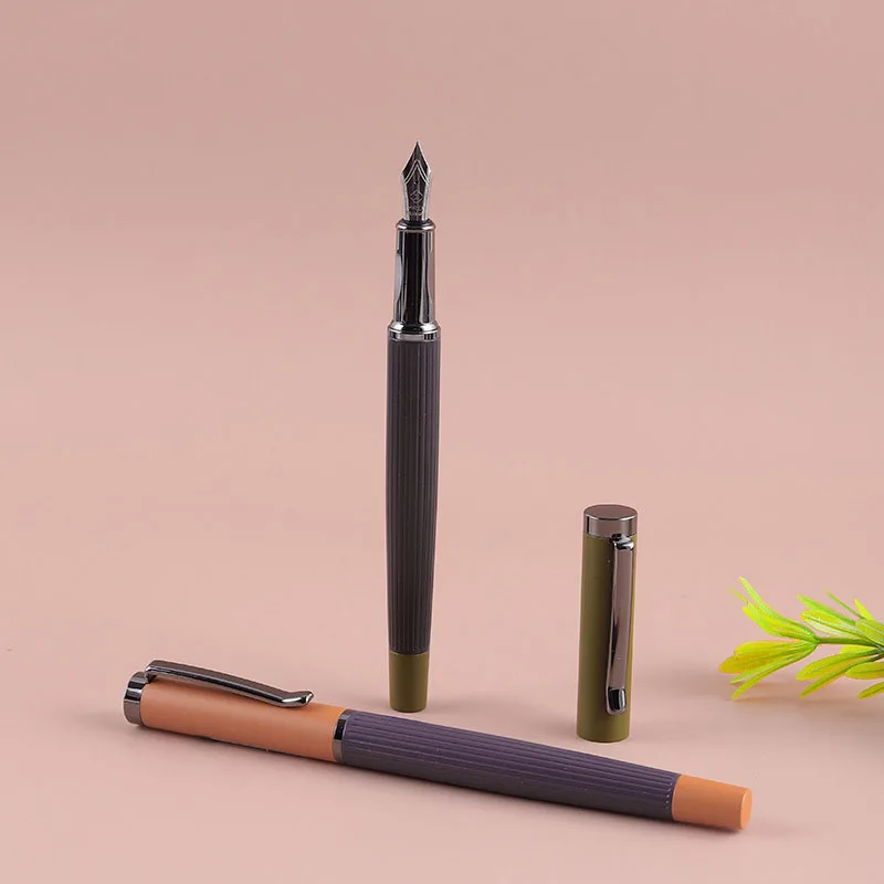 YIREN-pluma-estilogr-fica-cl-sica-Retro-de-Metal-de-alta-calidad-bol ...