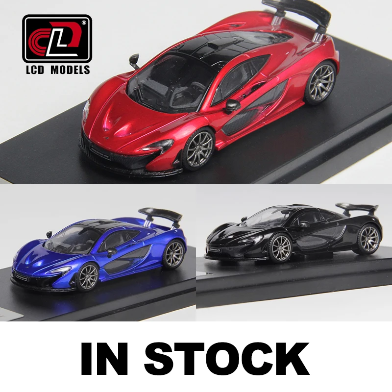 LCD-1-64-P1-metal-red-alloy-racing-Black-Blue-purple-car-model ...