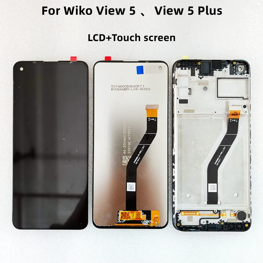 Original For Wiko View 5 V850 LCD Display Touch Screen Digitizer ...