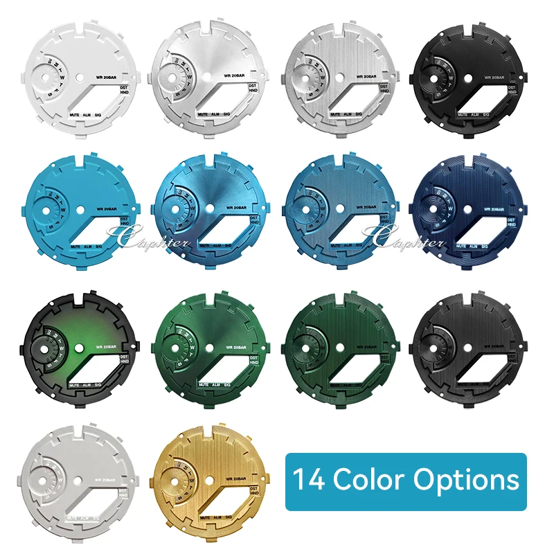 Casioak-MOD-Kit-Watch-Dial-Plate-Face-Scale-Chapter-Ring-Watch-Lume ...