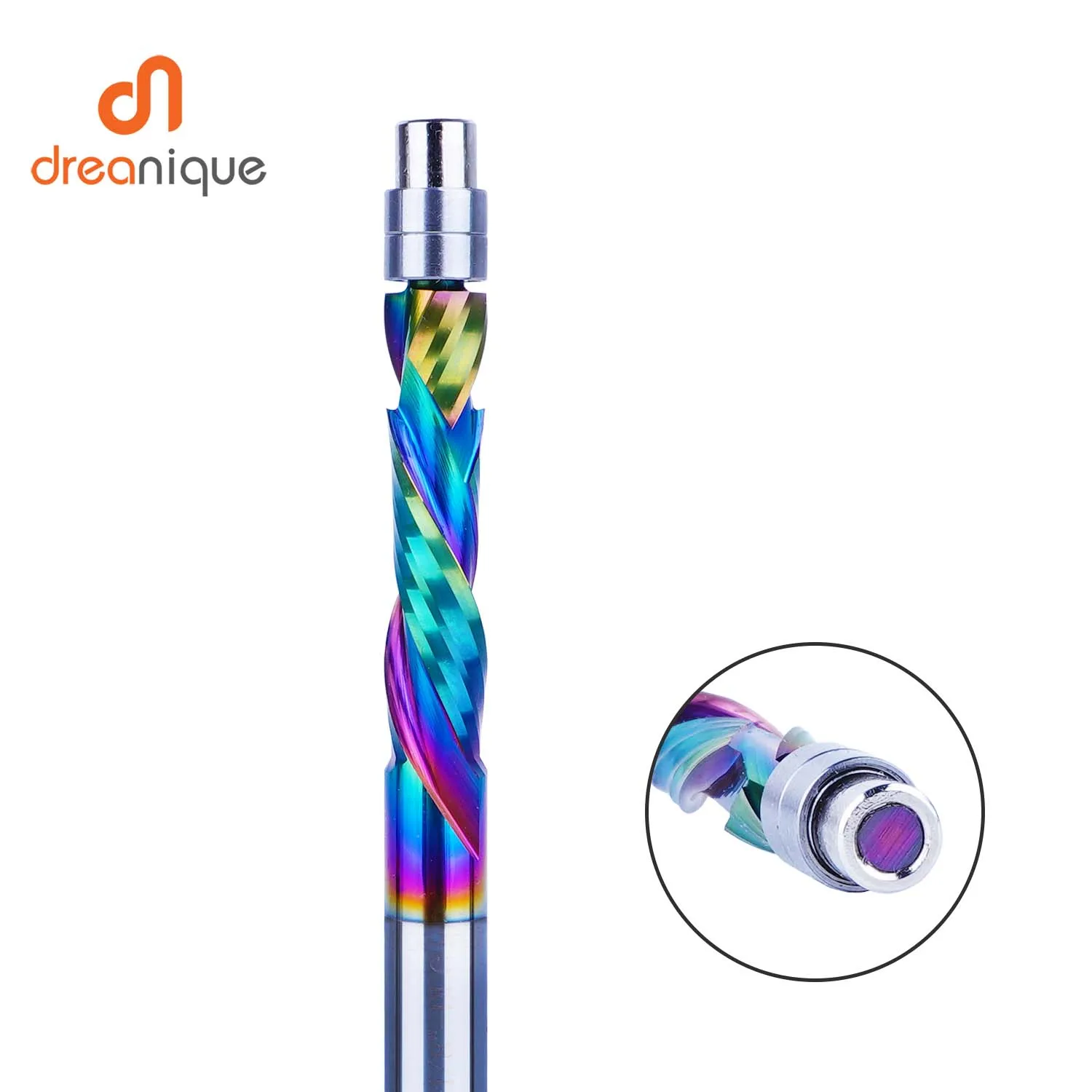 Dreanique-1pc-DLC-Coating-Solid-Carbide-Bearing-Guided-Milling-Cutters ...