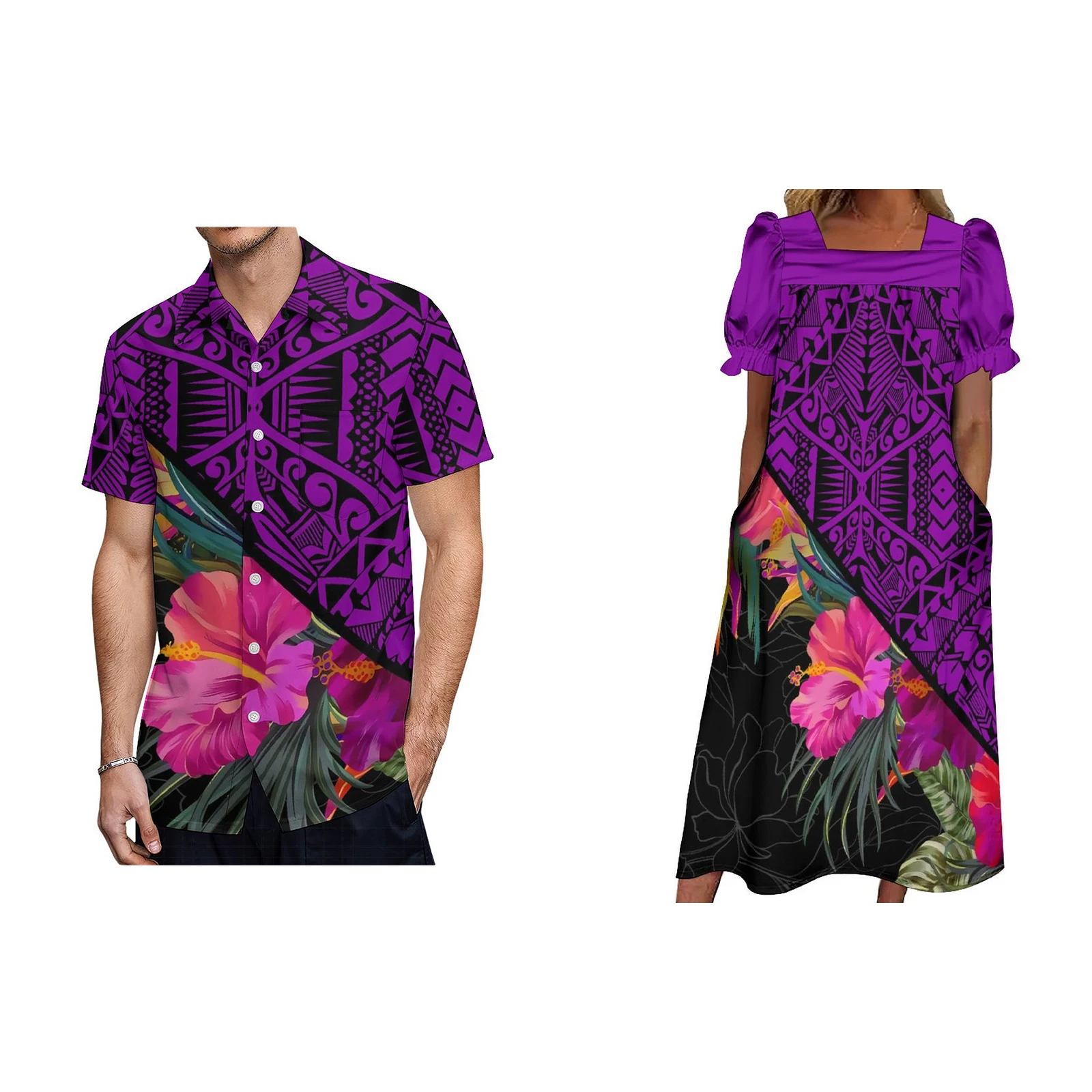 New-Design-Custom-Stretch-Micronesia-Mumu-Polynesian-Tribal-Micronesian ...
