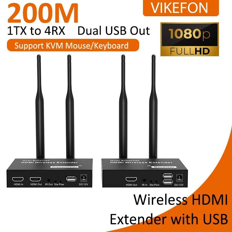 1080P-200M-Wireless-Video-Transmitter-Receiver-HDMI-Extender-with-IR ...