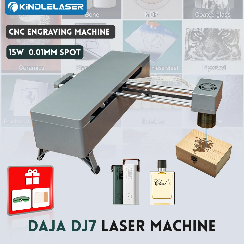 Daja Dj7 Laser Engraver Machine Diy Cnc Engraving Machine Portable For Woodworking/metal Logo ...