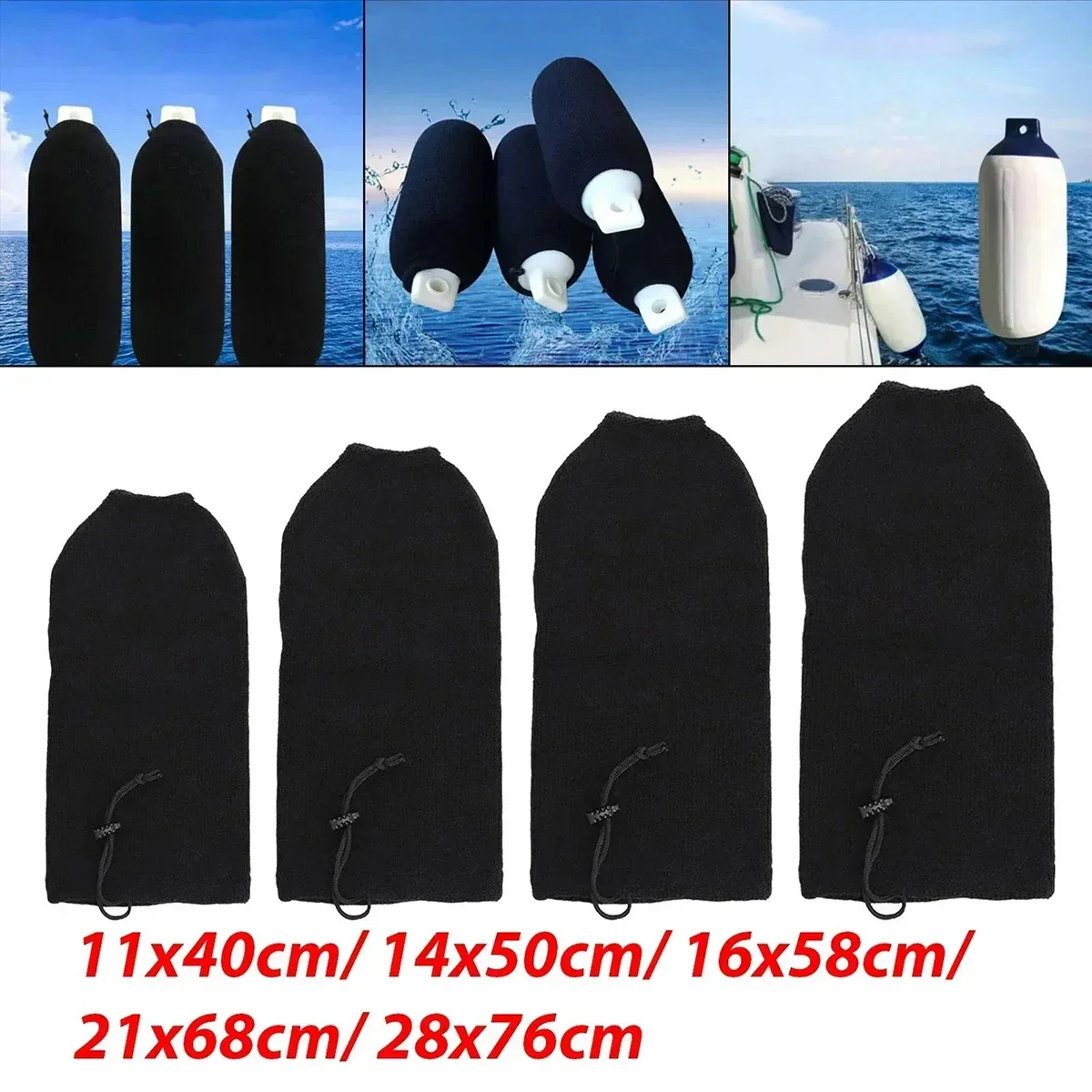 Boat-Fender-Cover-Anti-Collision-Ball-Sleeve-Cover-Bumper-Protection ...