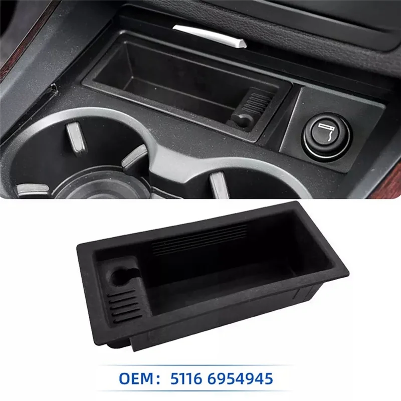 Car Center Console Insert-Ashtray For BMW X5 E70 E70 LCI X6 E71 Hybrid ...
