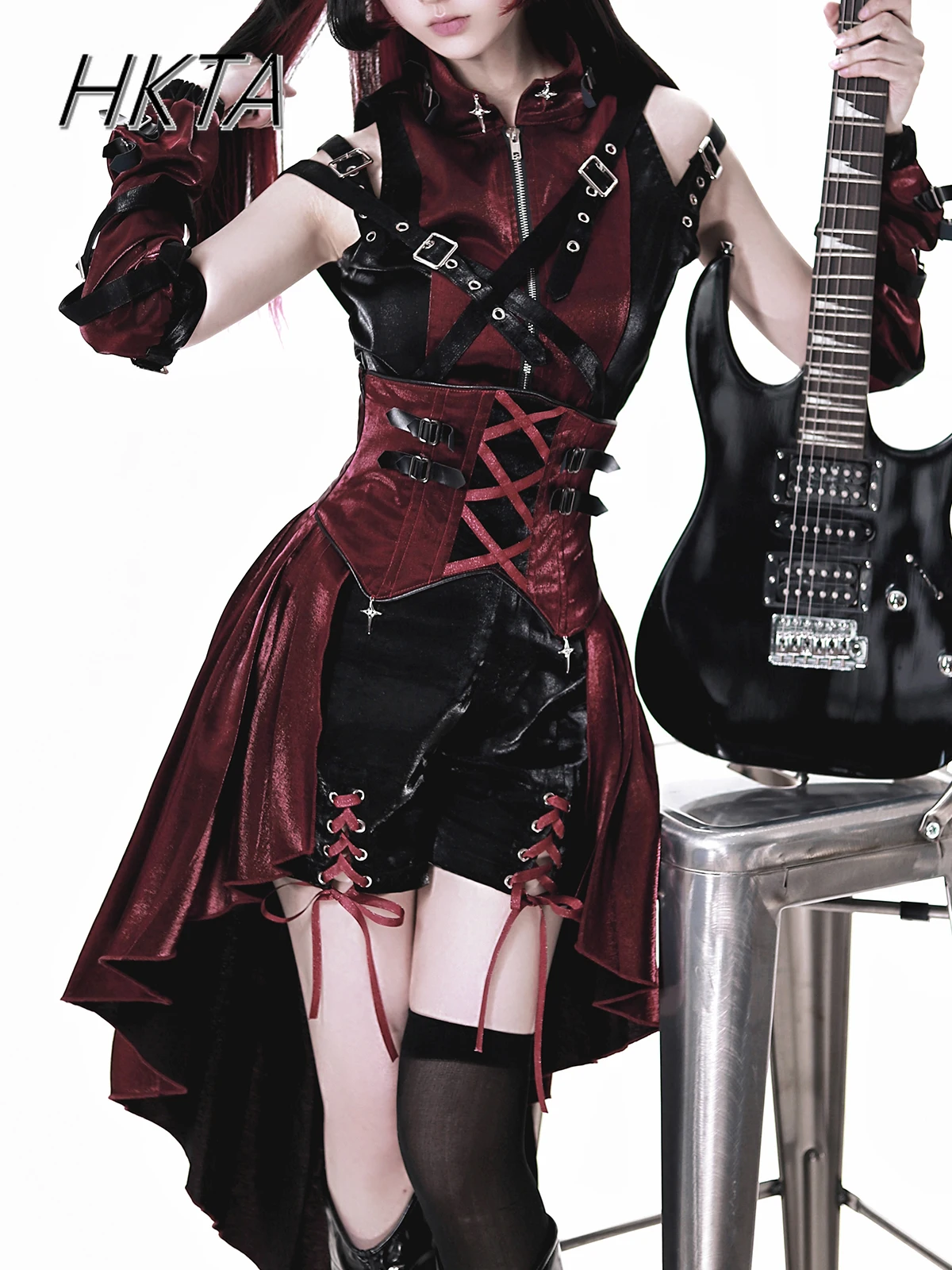 Original Assassin Lolita Skirt Sets Prince Outfit Punk Abigoth Style ...