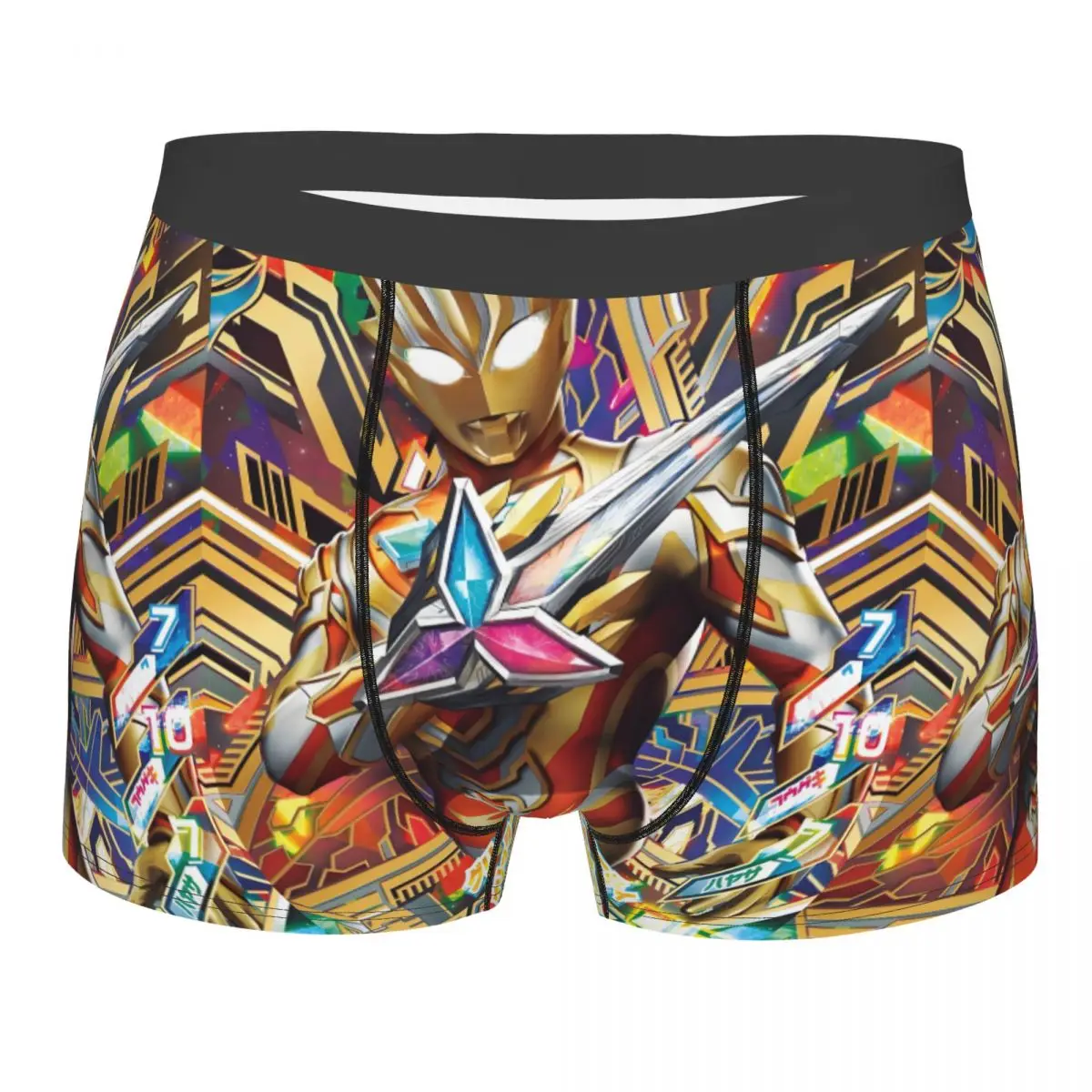 Custom U-Ultramanes Bro Cartoons Boxer Shorts For Homme 3D Printed Game ...
