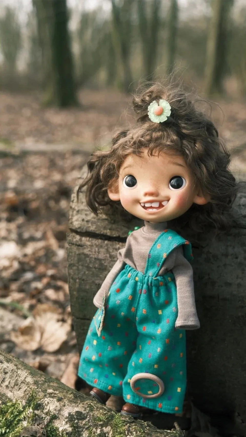 Amzing Expression 1/6 Big Head Pii with Original Girl Body Extra Free ...