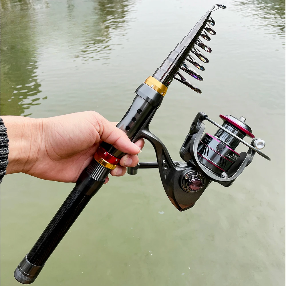 SPINNING REEL ROD SET 5.2:1 Gear Ratio Sea Fishing Rod Max Drag for ...