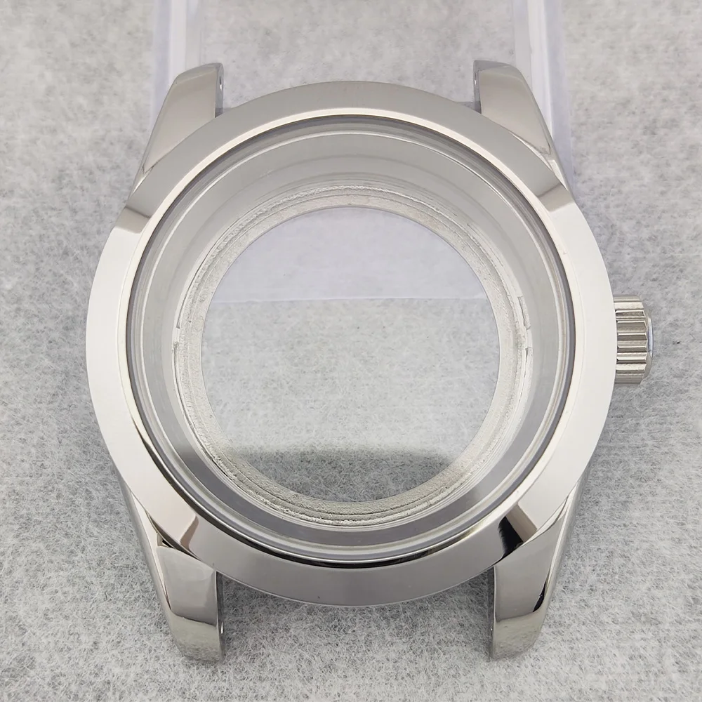 36mm-39mm-Case-NH35-Watch-Case-Silver-316L-Stainless-Steel-Case ...