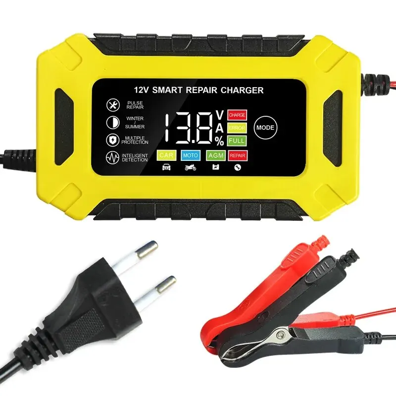 12V-6A-Car-Auto-Battery-Charger-220V-Smart-Truck-Motorcycle-Car-Charger ...