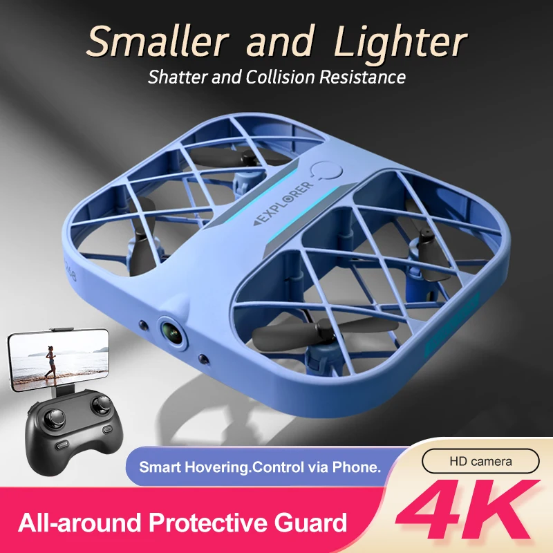 JJRC-2024-New-Grid-Mini-Four-Axis-Aircraft-Portable-Pocket-Drone-High ...
