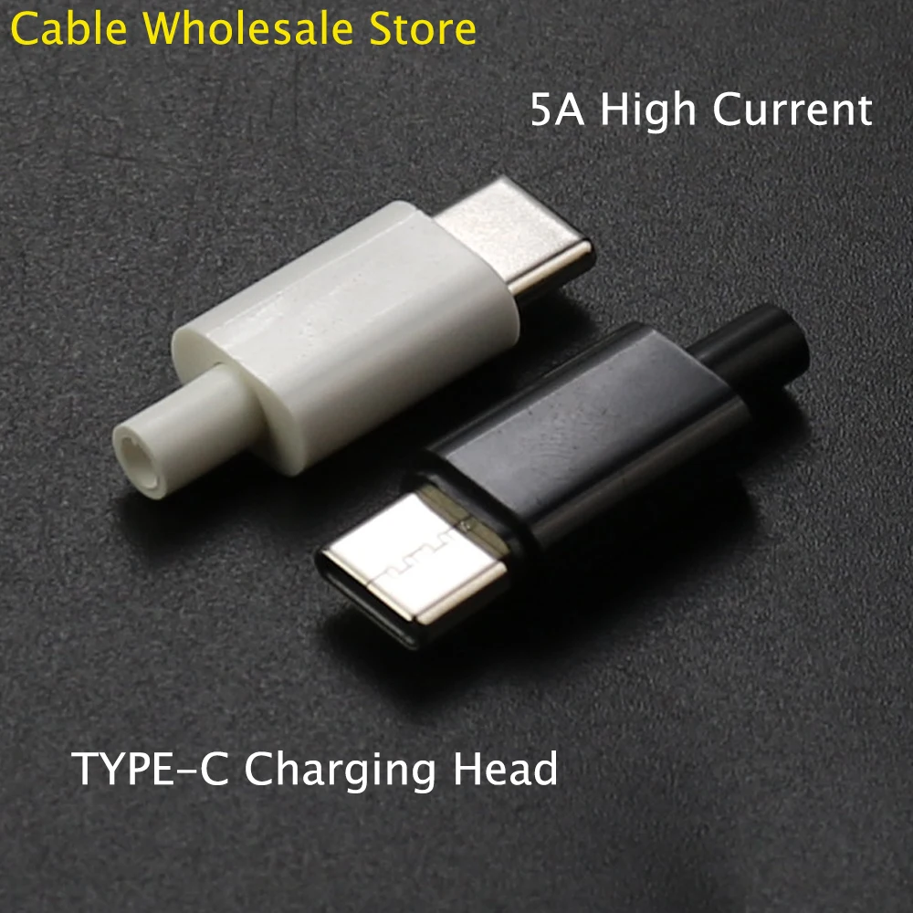 5A-High-Current-TYPE-C-Charging-Head-Fast-Charging-USB-Connector-Plug ...