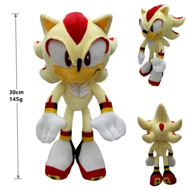Super Sonic And Super Shadow And Super Silver Toys