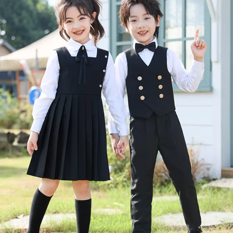 Primary School Uniform Autumn Outfit British Style Choir Boys and Girls ...