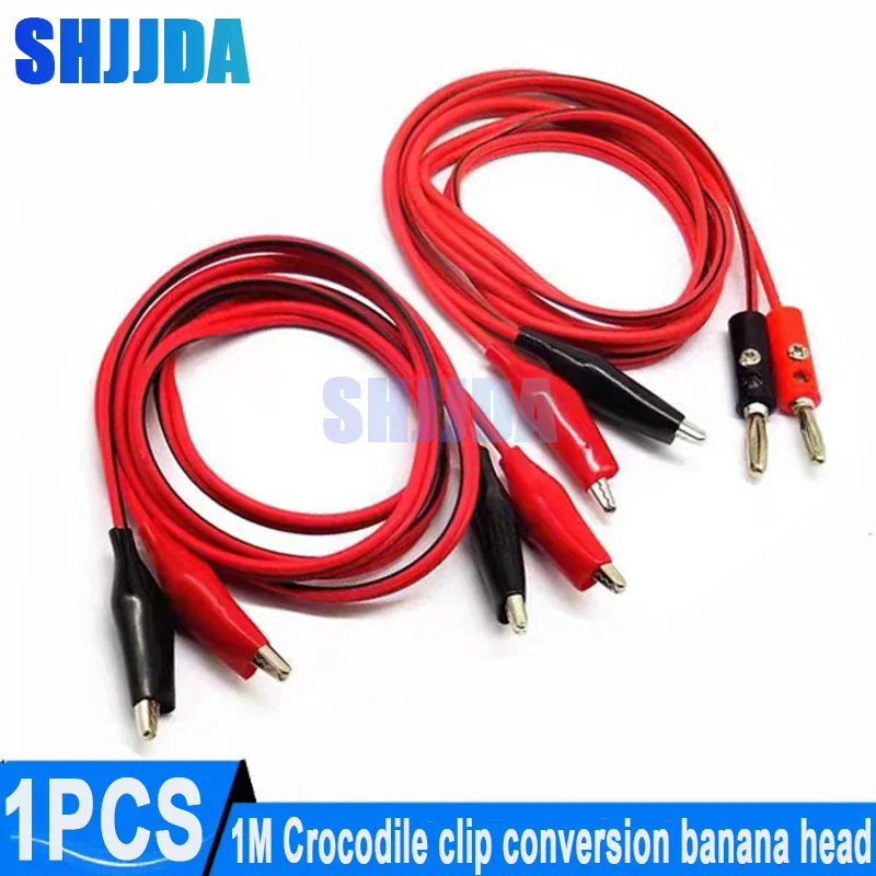 1M Crocodile Clip to AV Banana Head 60cm Crocodile Clip To USB Test ...