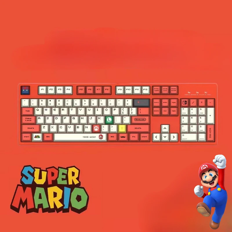 Super-Mario-Bros-Teclado-mec-nico-de-sublimaci-n-de-104-teclas ...