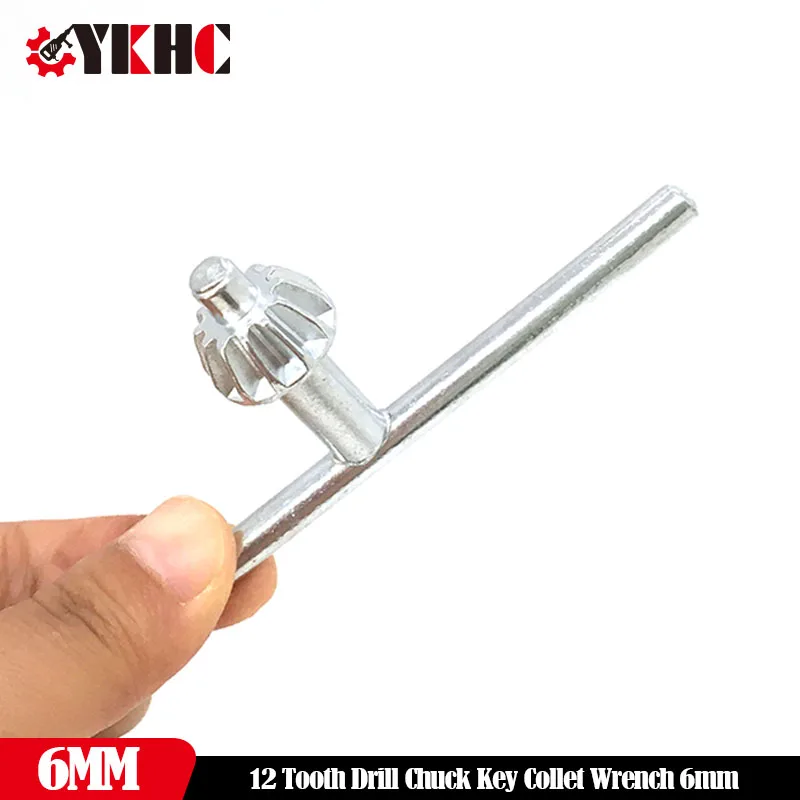 12-Tooth-Drill-Chuck-Key-Collet-Wrench-6mm-Replace-For-Makita-Bosch ...